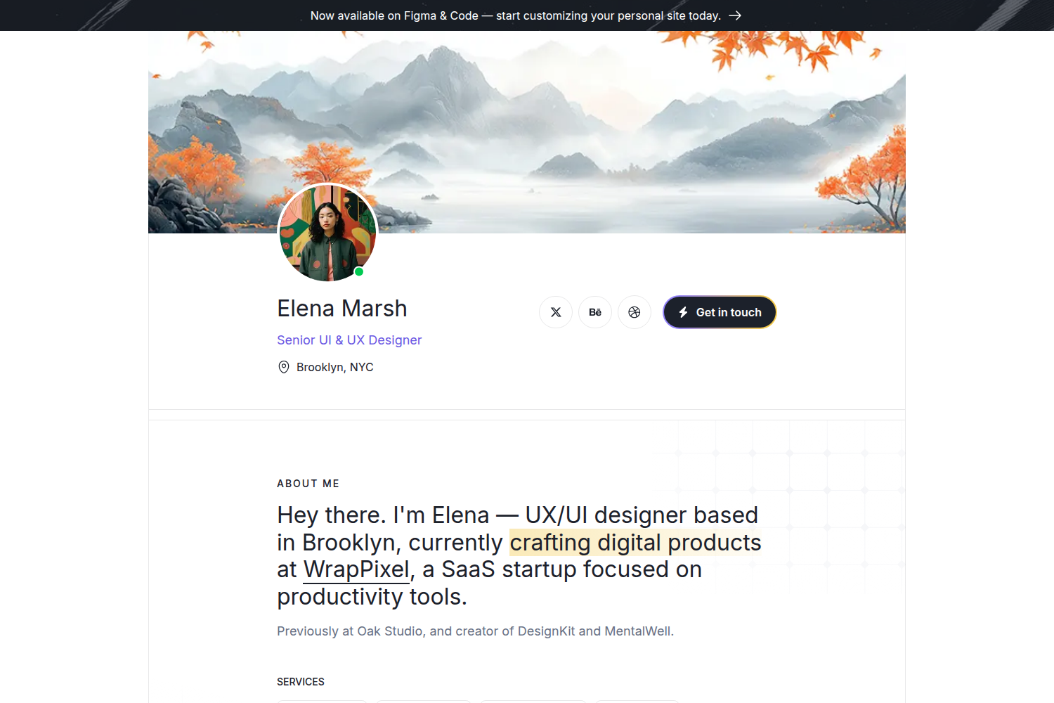 Typefolio NextJs Template
